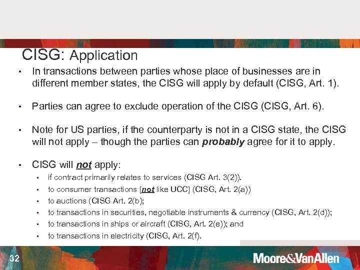 Addressing Risks in Cross Border Contracting in Established