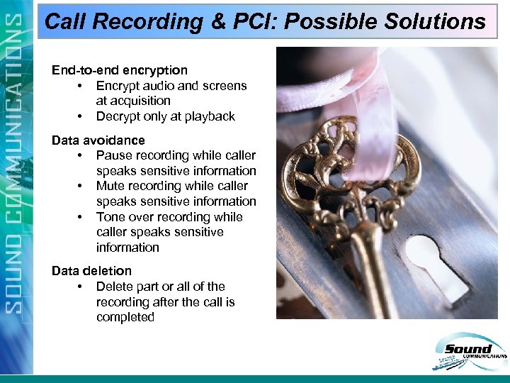 Exploring PCI And Customer Data Security Presented by