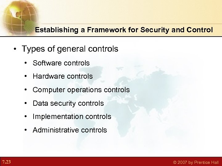 Essentials of Business Information Systems Chapter 7 Securing