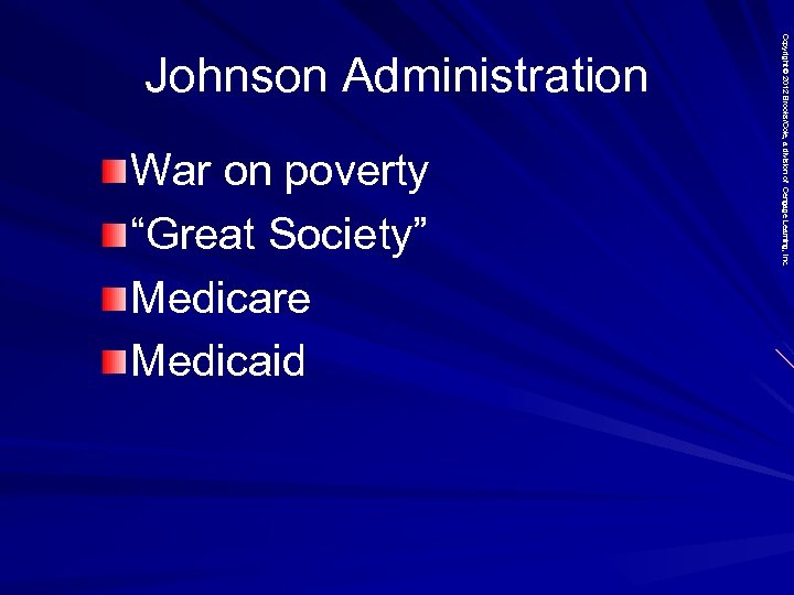 Chapter Two Copyright 2012 Brooks Cole a division