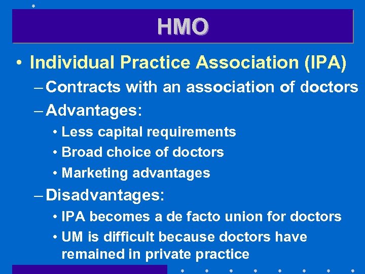 Managed Care Aaron Liberman Ph D Overview