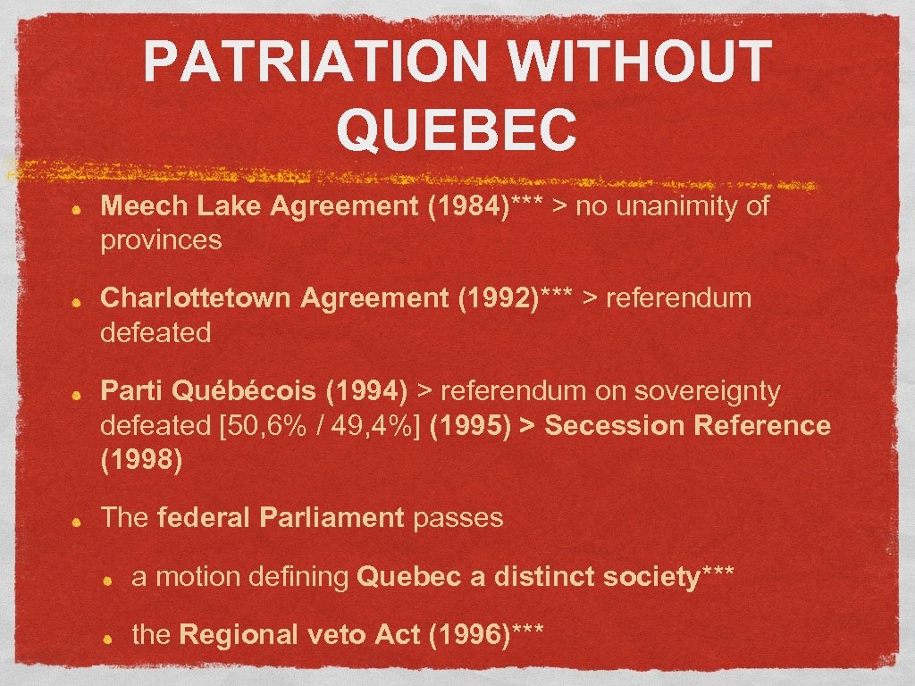 THE CANADIAN FEDERALISM BRITISH NORT AMERICA ACT