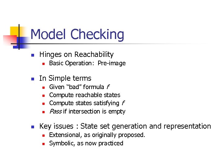 On Partitioning and Symbolic Model Checking FM 2005