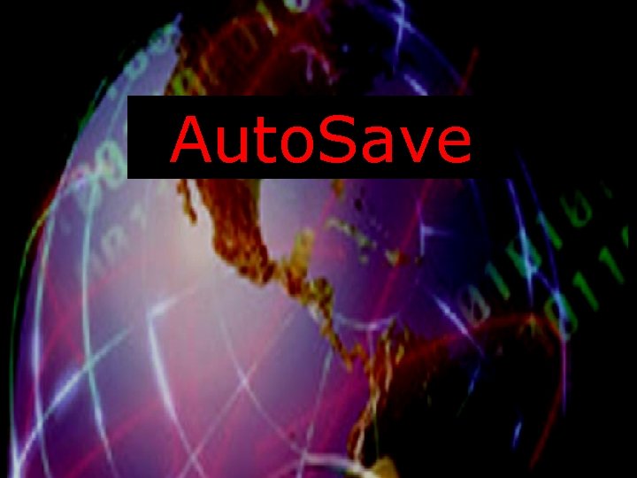 Auto Save Contents Change Management