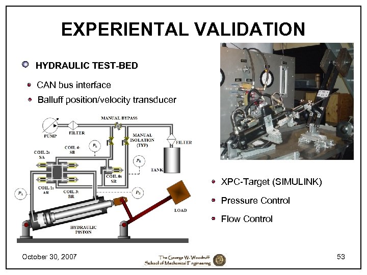 Auto-calibration Control Applied To Electro Hydraulic Valves