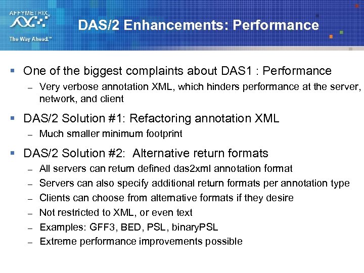 DAS 2 Next Generation Distributed Annotation System Gregg Helt