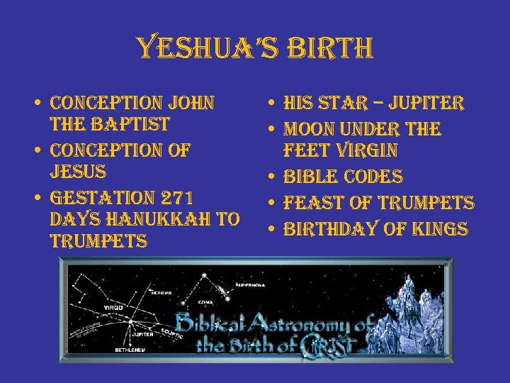 yeshua s birth conception john the baptist