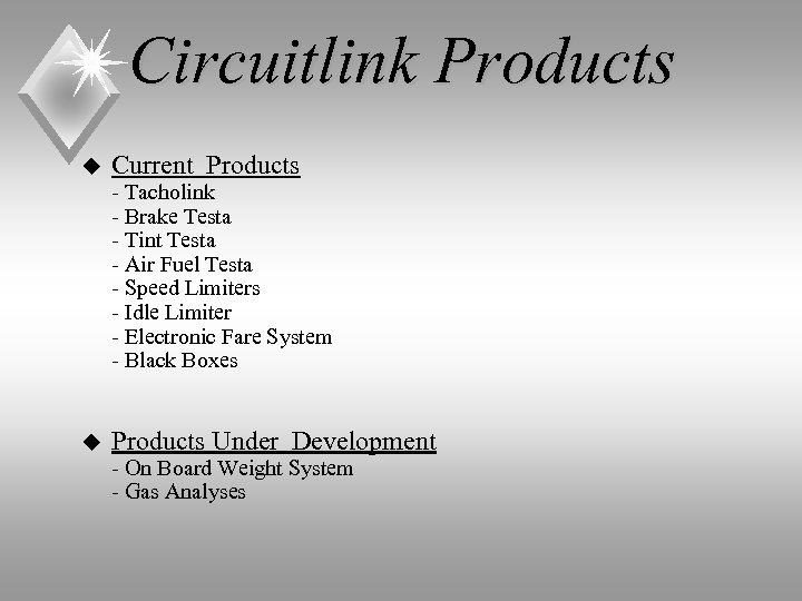 THE TACHOLINK Millennium On Board Computer A Total