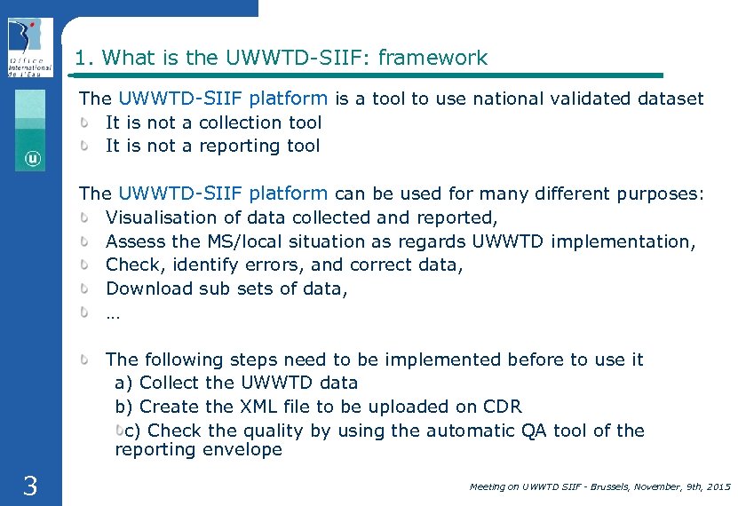 The generic waste water website How it works