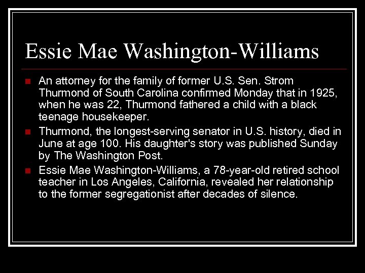 Standard 9 9 Questions Baby Boom 1946