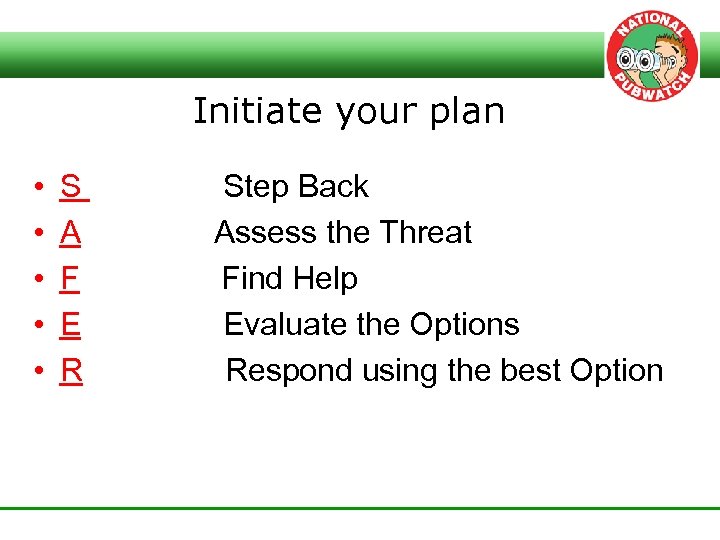 National Pubwatch Conference Reading 2017 Breakout Session Training