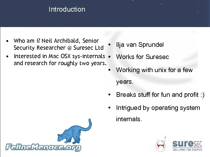 Breaking Mac OS X By Neil Archibald and