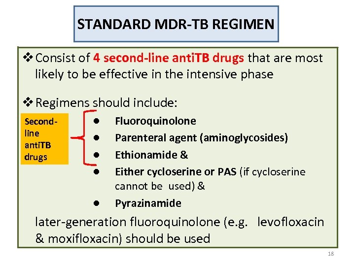 MULTIDRUGRESISTANT TUBERCULOSIS MDRTB by Dr Mat Zuki Mat