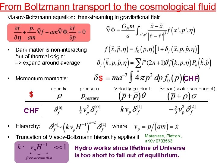 Boltzmann Equation For Dark Matter - Tessshebaylo