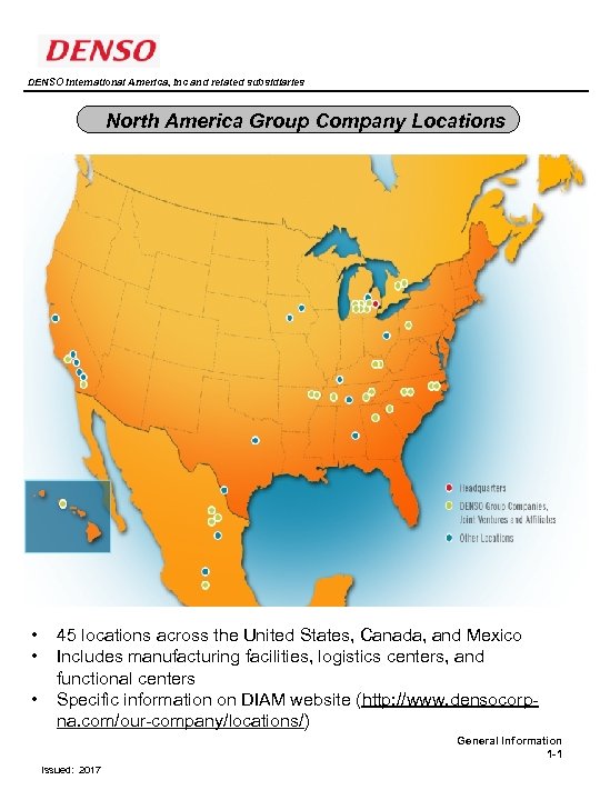 DENSO International America Inc and related subsidiaries Section