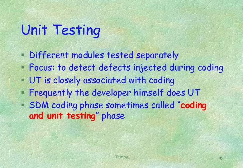 Lesson 7 Unit Testing JUnit AUBG ICo SCIS