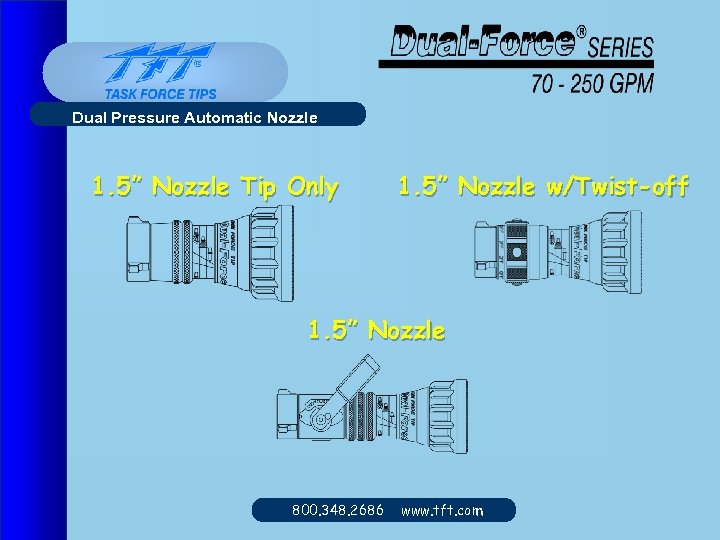Dual Pressure Automatic Nozzle 1 5 Nozzle Tip