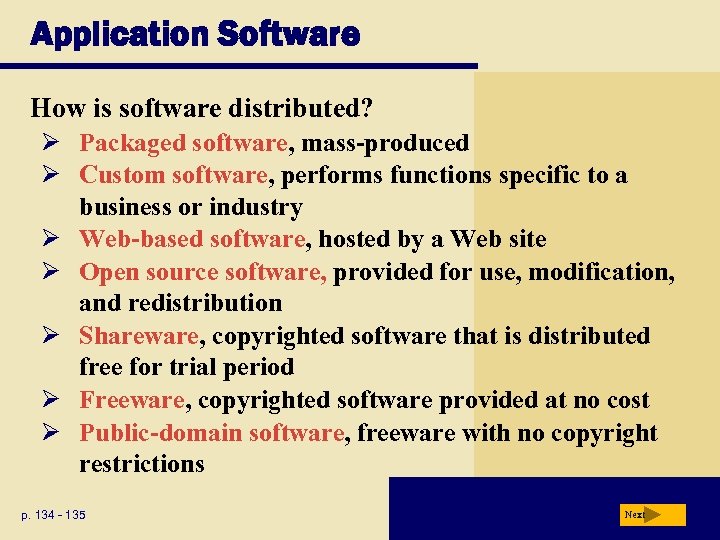 Discovering Computers 2008 Chapter 3 Application Software