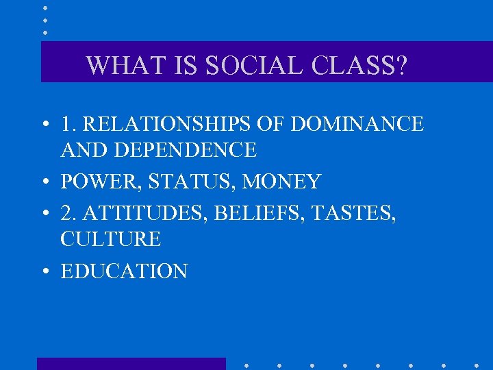 ORIGINS IN MARX HOW DOMINANCE AND SUBORDINATION