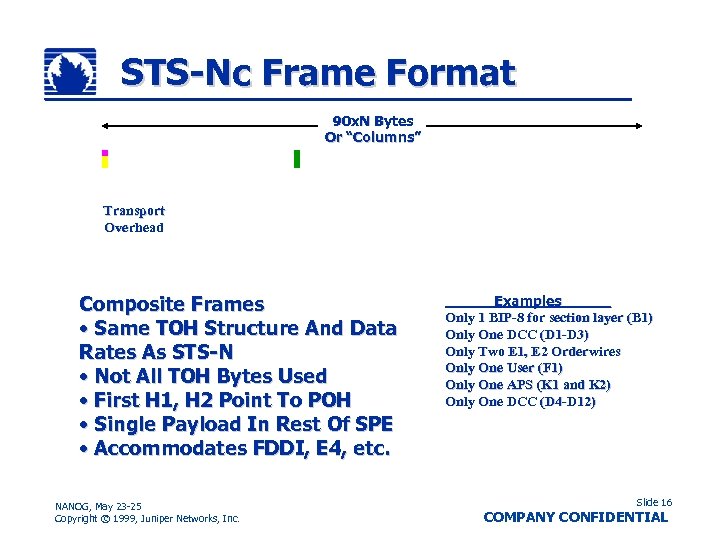 SONET Technology Primer by Martin Schulman NANOG May