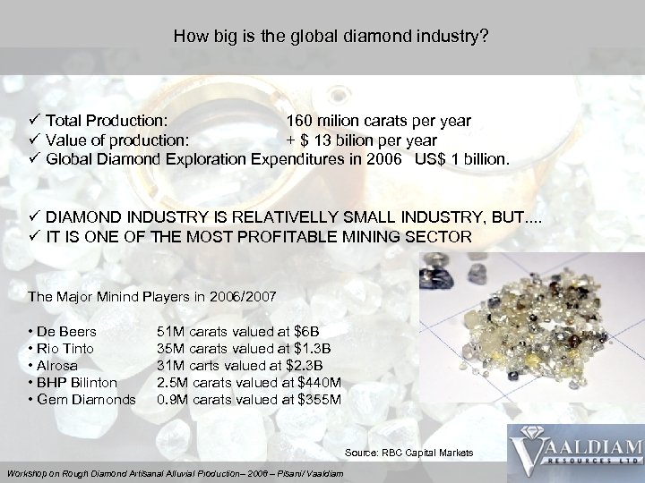 THE BRAZILIAN REALITY OF THE DIAMOND SMALL-SCALE MINING