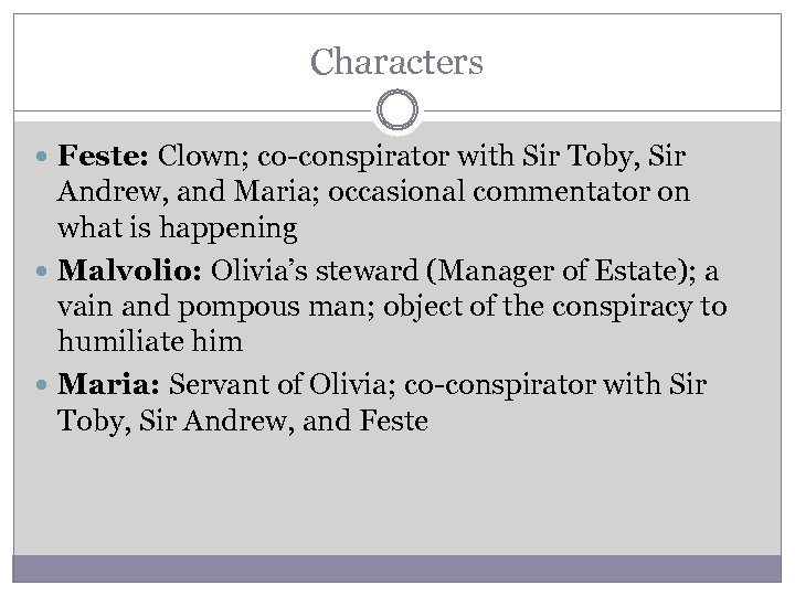 Twelfth Night BY WILLIAM SHAKESPEARE William Shakespeare