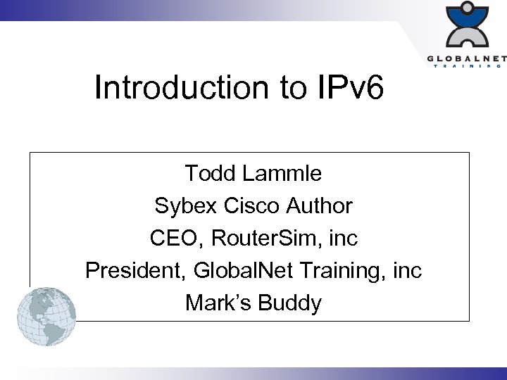 Introduction to IPv 6 Todd Lammle Sybex Cisco