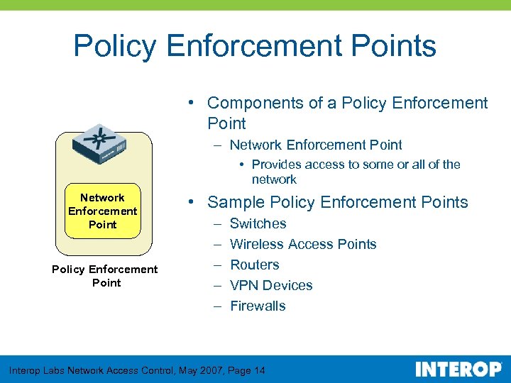 Interop Labs Network Access Control Interop Las Vegas