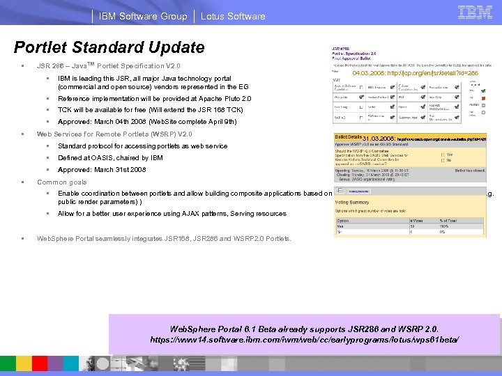 IBM Software Group Lotus Software IBM Web Sphere