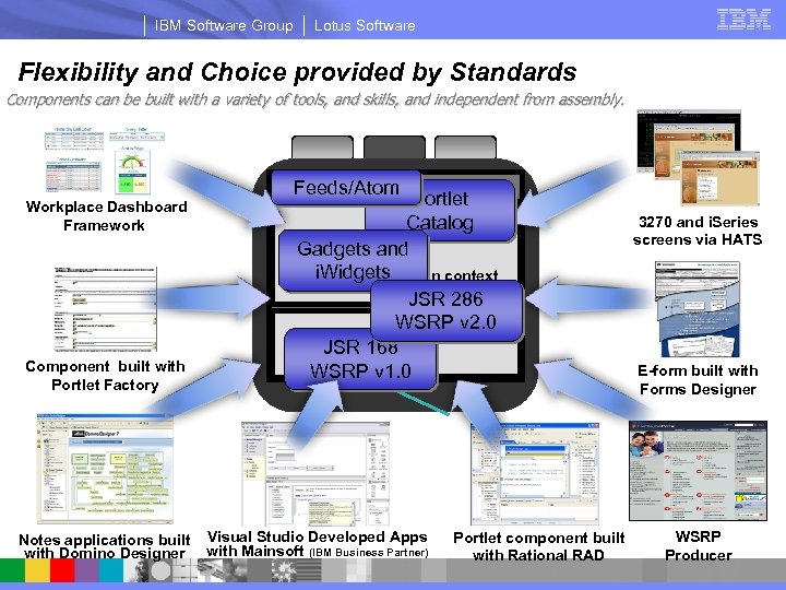 IBM Software Group Lotus Software IBM Web Sphere
