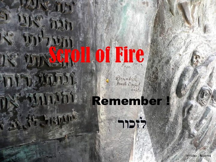Scroll of Fire Remember Martyrs Forest