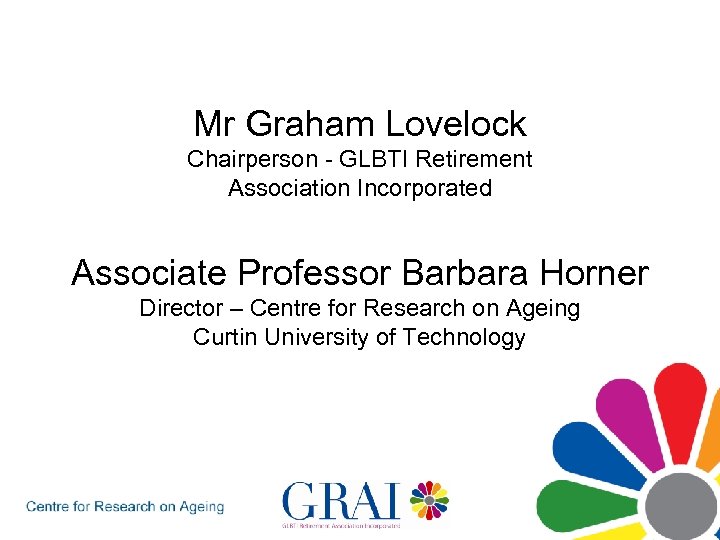 Building Bridges a strategy to ensure older GLBTI