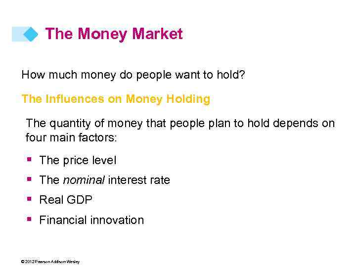 8 MONEY THE PRICE LEVEL AND INFLATION