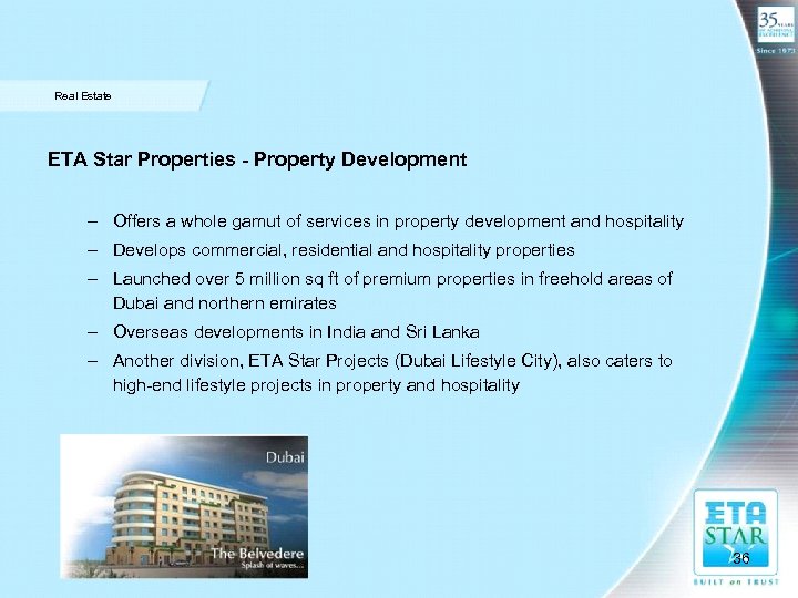 1 ETA ASCON STAR A Growing Global