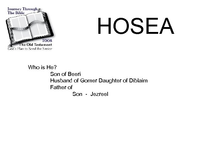 HOSEA Book of Gloom and Doom or Book