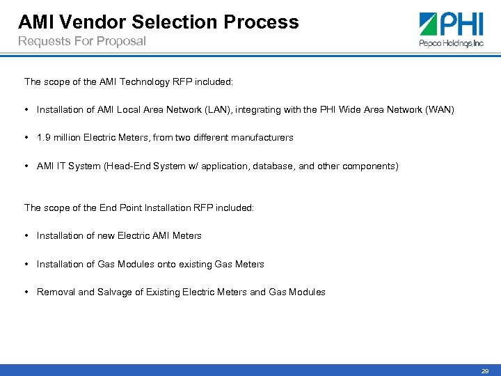 Public Service Commission of Maryland Proposal for Advanced