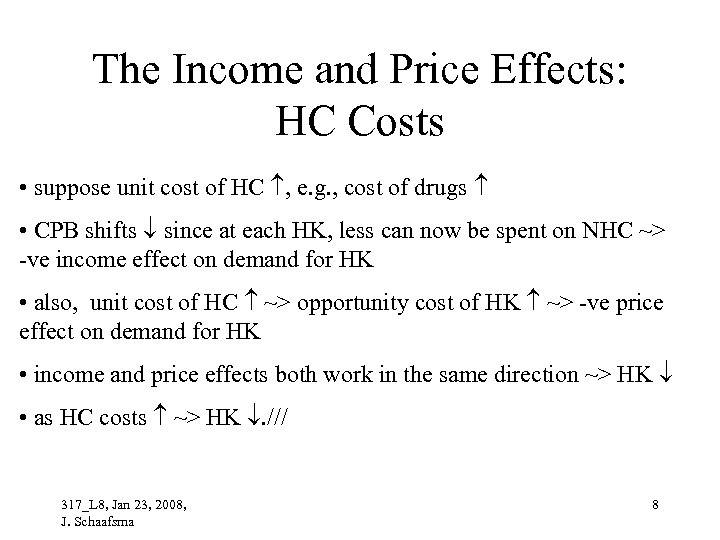 Review of the Last Lecture Began our
