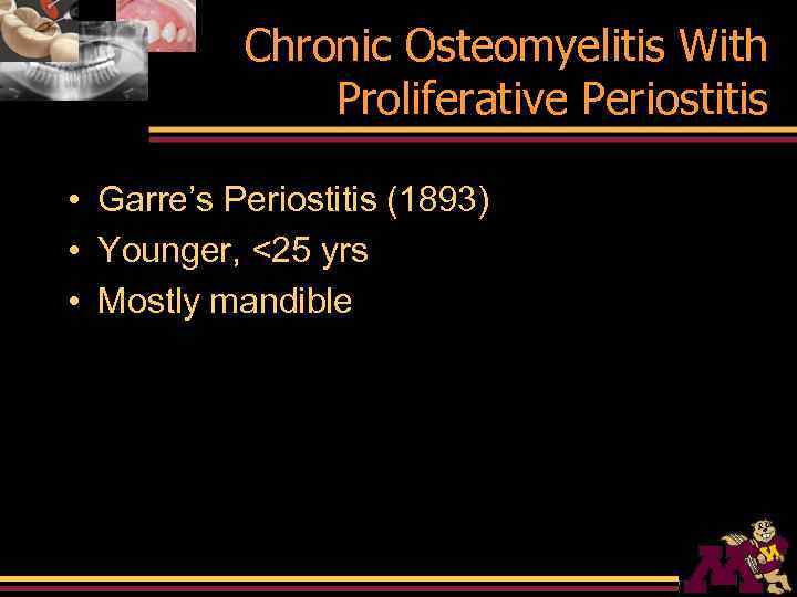 Radiographic Interpretation of Infections of Jaws Pericoronitis