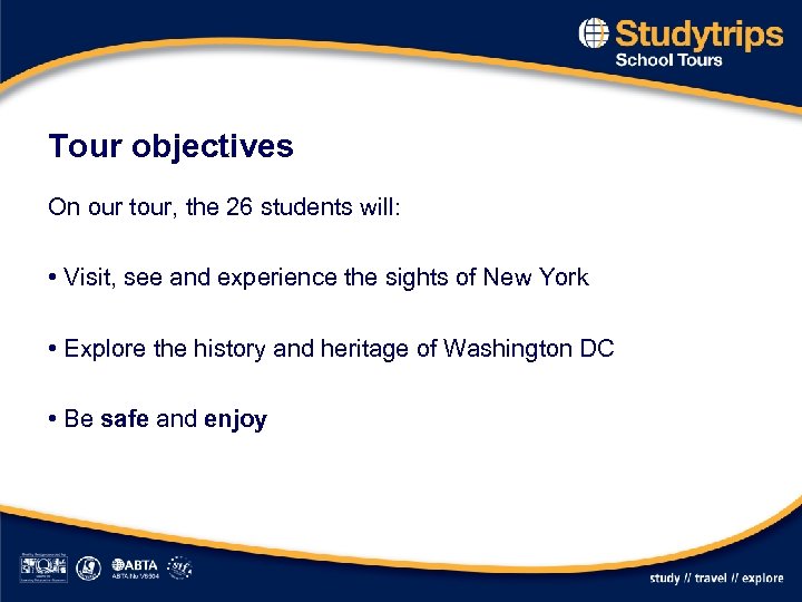 Cefn Hengoed New York and Washington to October