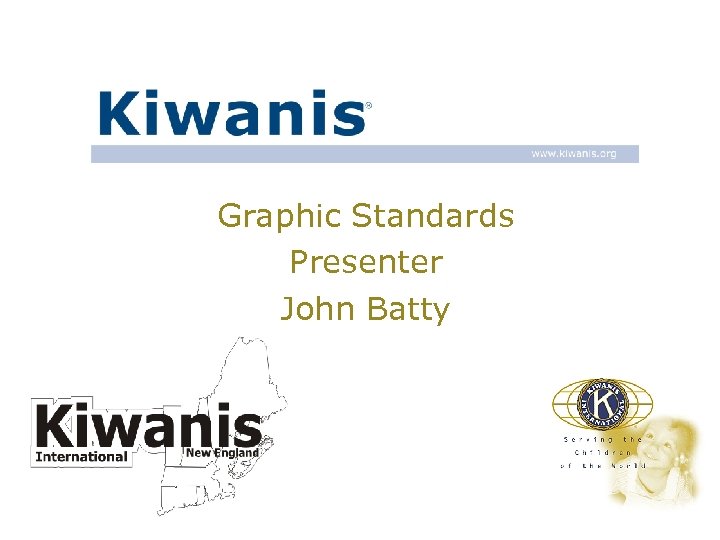 Graphic Standards Presenter John Batty WORDMARK- AND