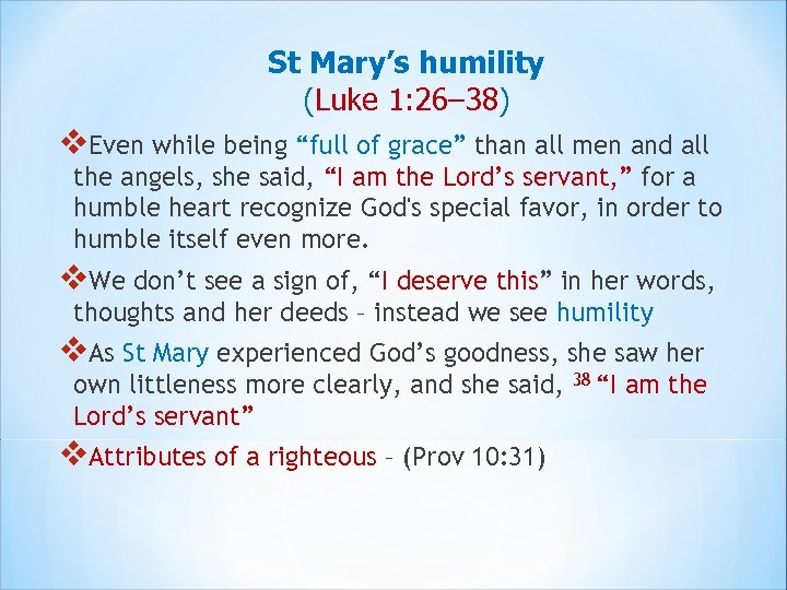 The message of the annunciation Luke 1 26