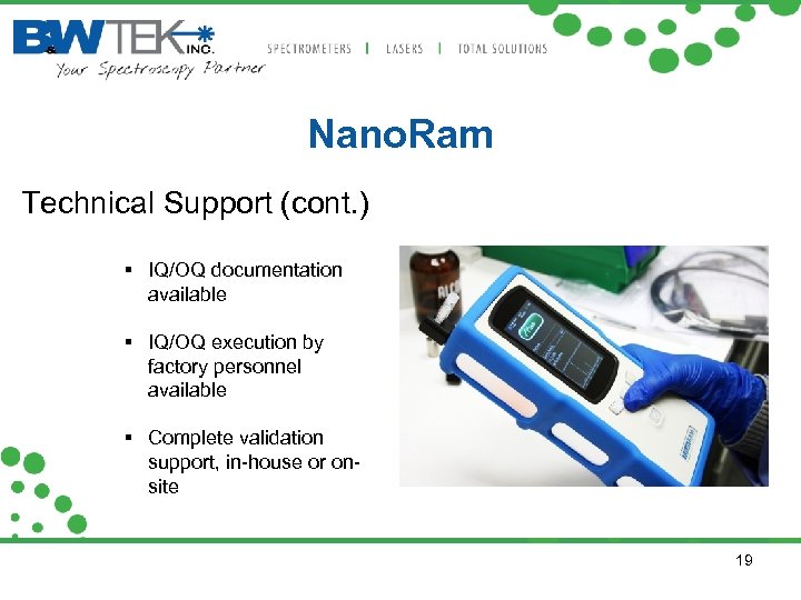 Nano Ram Handheld Raman Spectrometer Joe Colamarino 1
