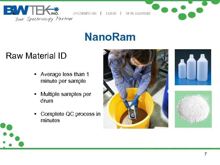 Nano Ram Handheld Raman Spectrometer Joe Colamarino 1