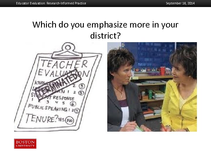 Educator Evaluation Research-Informed Practice Dr Don Beaudette Rachel