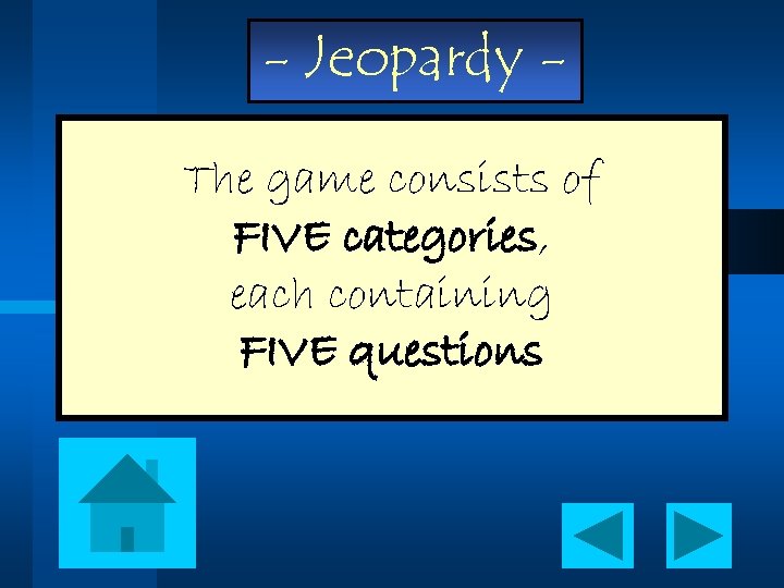GAME RULES JEOPARDY FINAL ROUND Changing Borders 100