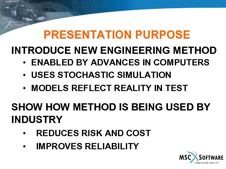 NDIA 6 th Annual Systems Engineering Supportability