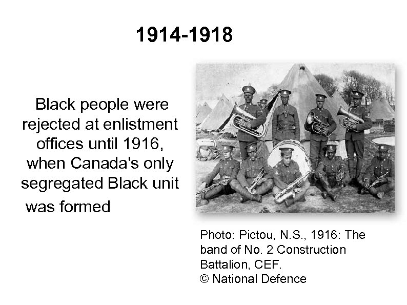 Walk Through History Legalized Racism in Canada AND