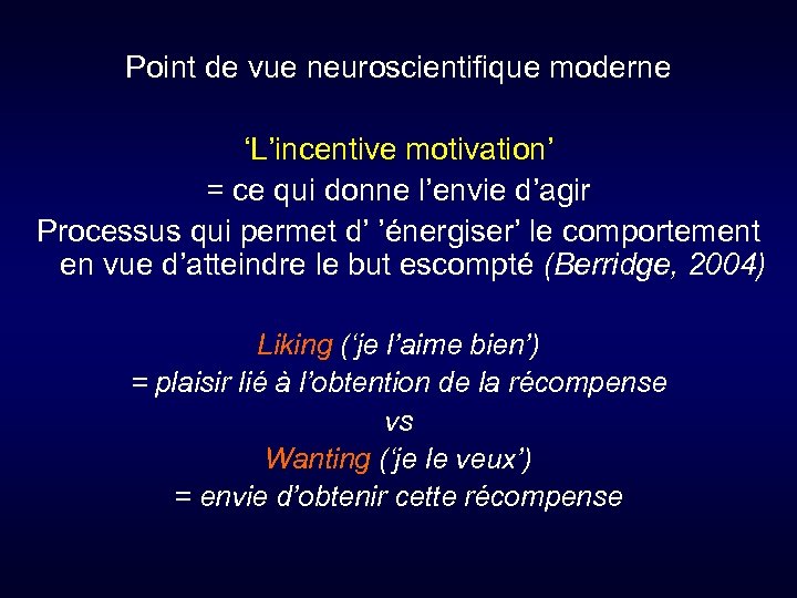 Les troubles cliniques de la motivation Virginie Czernecki