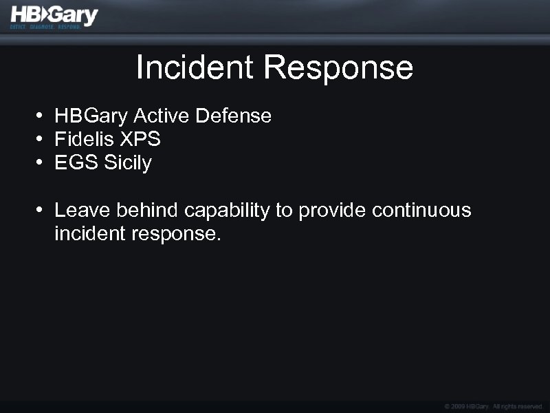 Capabilities Aaron Barr Presentation Outline Company