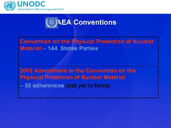 The role of UNODC TPB in CBN security Irka